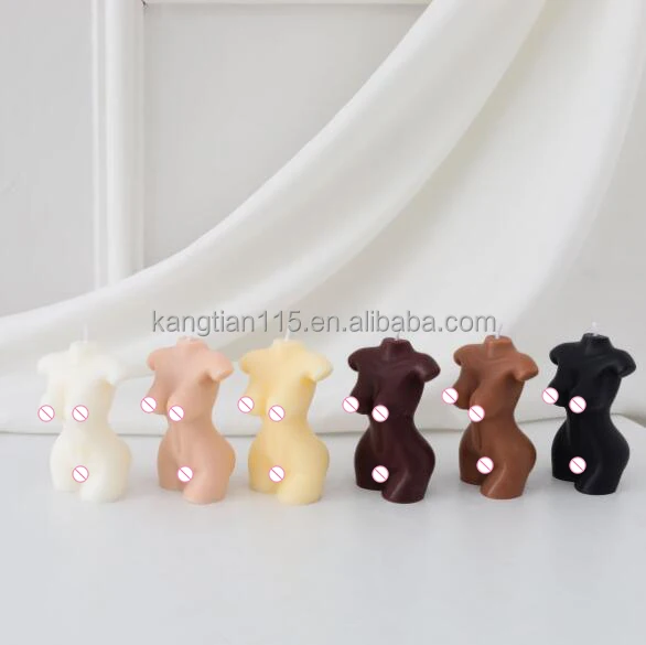 Handmade Body Shaped Art Candles From The Merchant Can Be Used As Props ...
