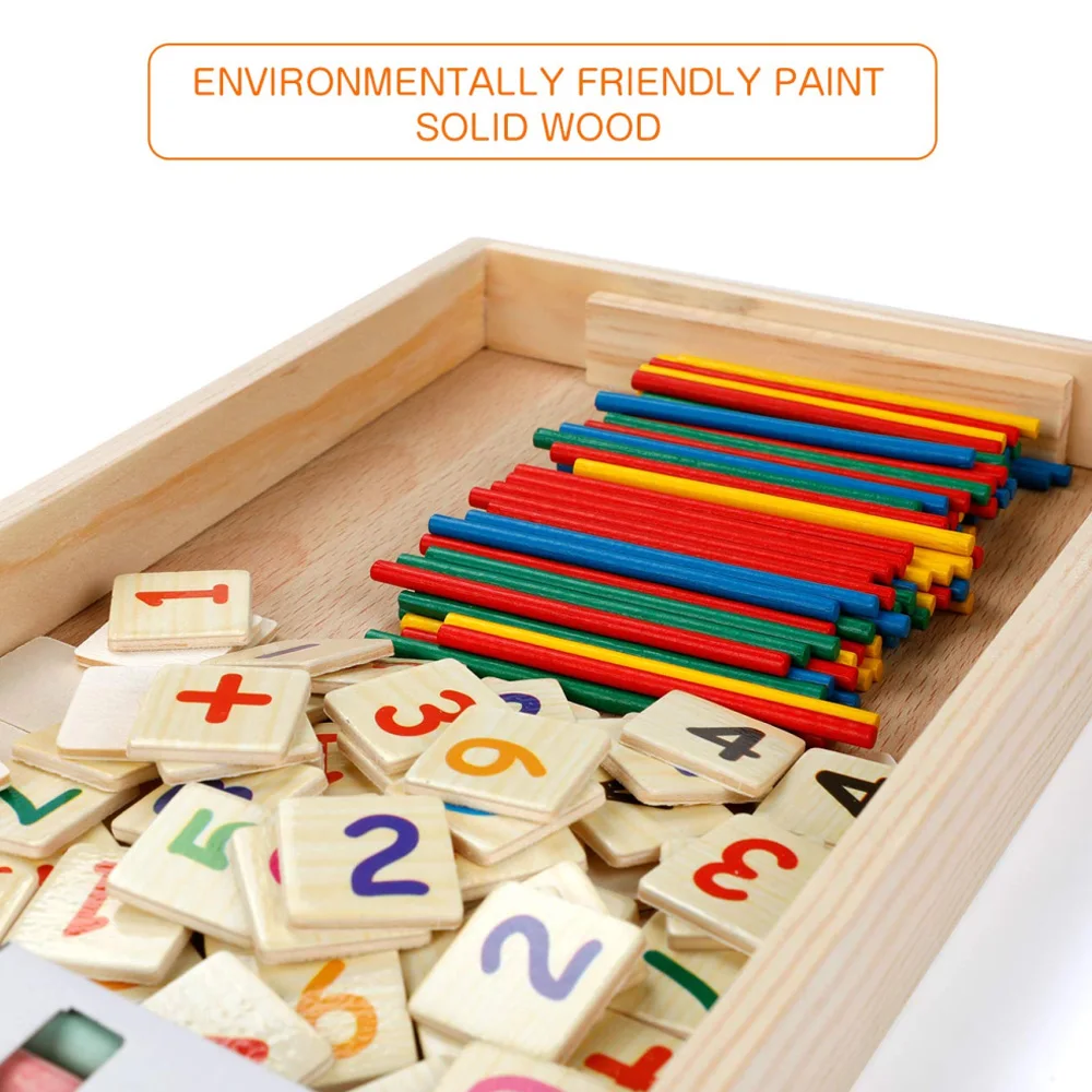 Counting Stick Calculation Math Educational Toy Teaching Multi Function ...