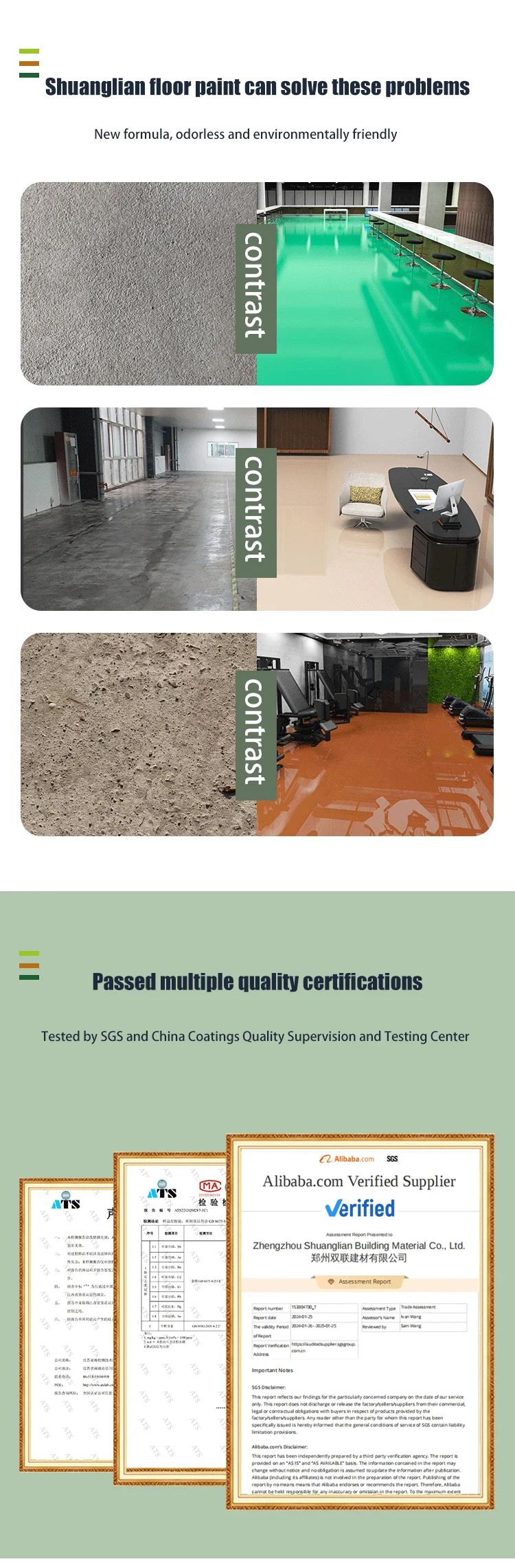 Eco-friendly Epoxy Resin Floor Paint - Durable & Waterproof