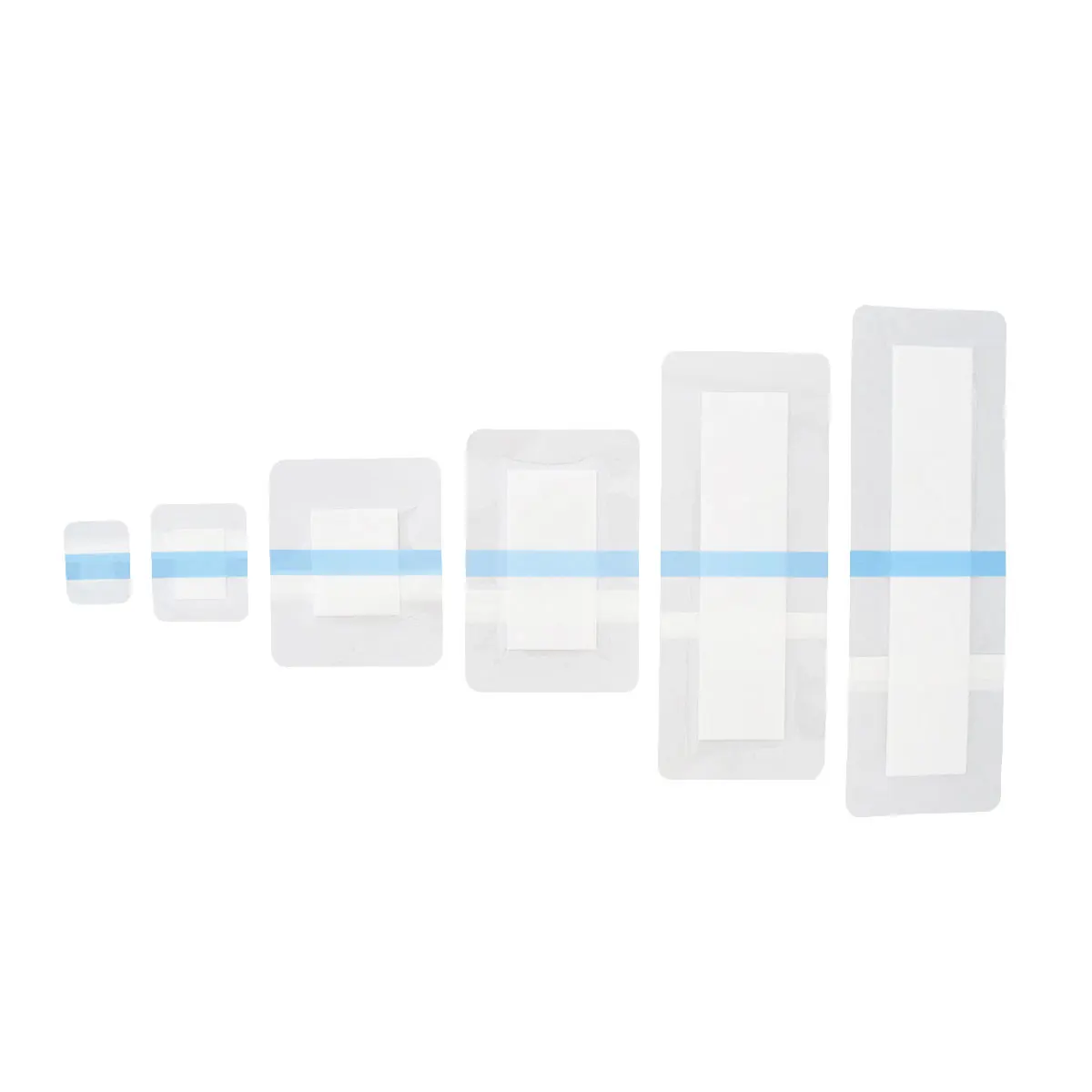 Disposable Medical Woundplast Adhesive Island Dressings Pads Waterproof ...