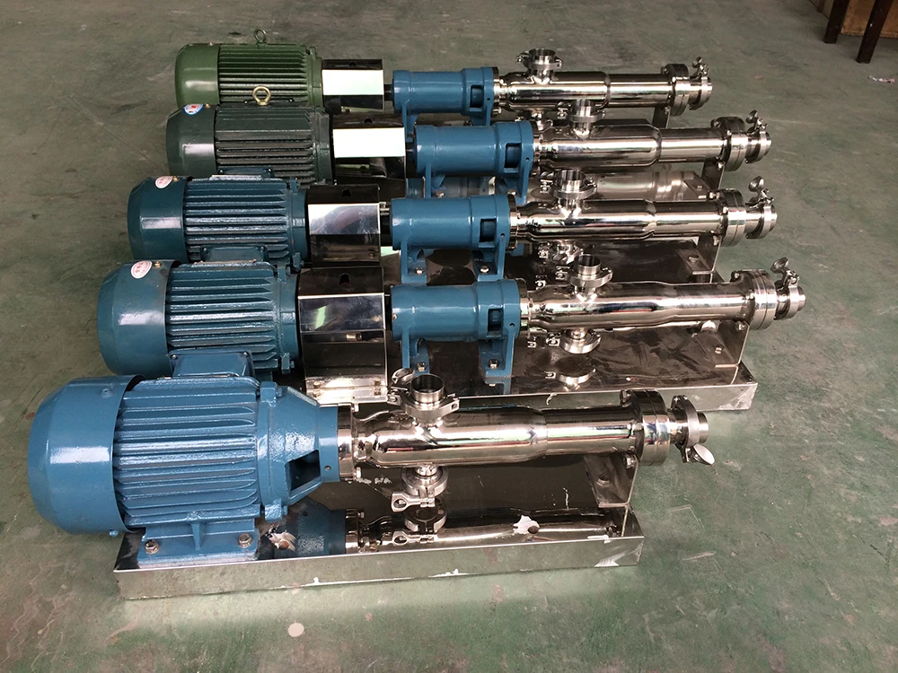 Positive Displacement Screw Pump High Viscosity Liquid Micro Screw Pump ...