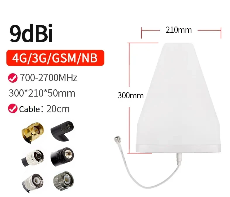 LPDA Outdoor GSM 3G 4G Antenna Directional Log Periodic Antenna for Signal Booster Repeater ...