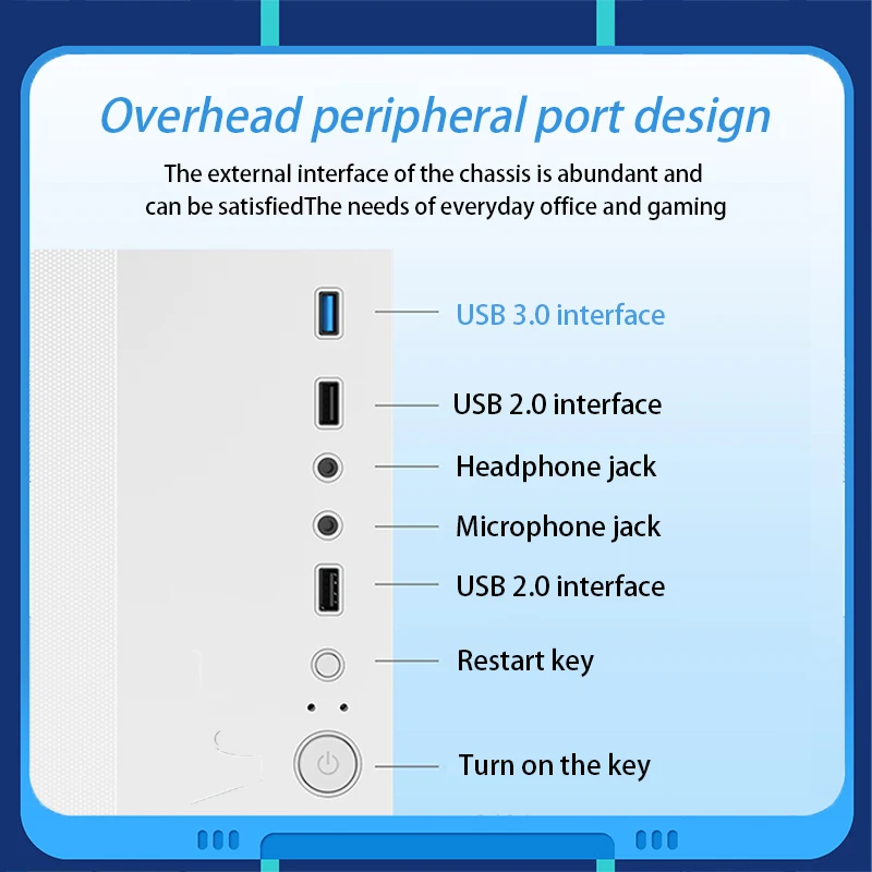 Wholesale Custom Micro Atx Gaming Computer Cases Pc Case Computer Case ...