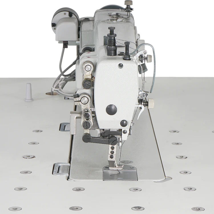 0303d Automatic Single Needle Flat Bed Long Arm Upholstery Industrial ...