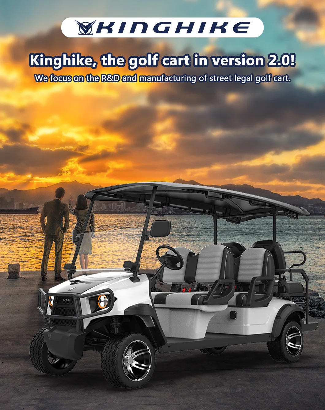 Cheap Chinese 6 Seats Golf Cart Factory Direct Ce Custom For Sale High ...