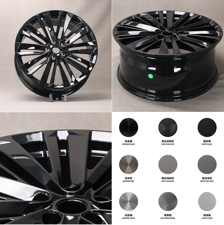 Wangu Customized Luxury Monoblock High End Gloss Black Racing Cars 1 ...