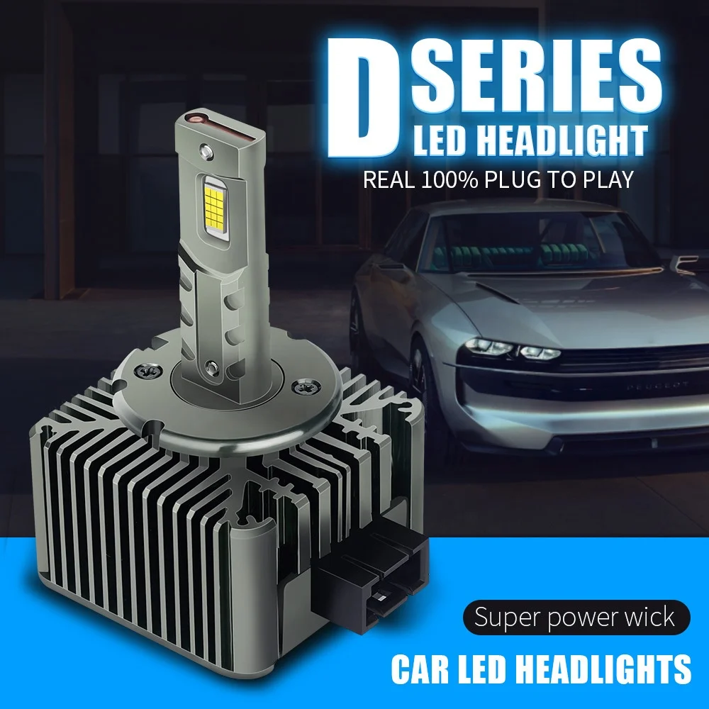 D8S 35W HFL Auto Car LED Headlights D3S Error-Free 6000k Color ...