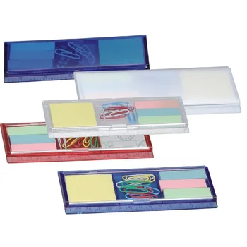 Promotional Sticky Notes Memo Set With Plastic Ruler And Pin - Buy ...