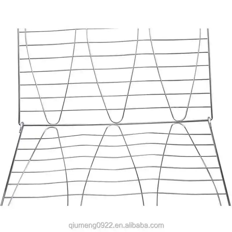 Handle Barbecue Tool Bbq Fish Grill Net Barbecue Grilling Fish Rack Non ...