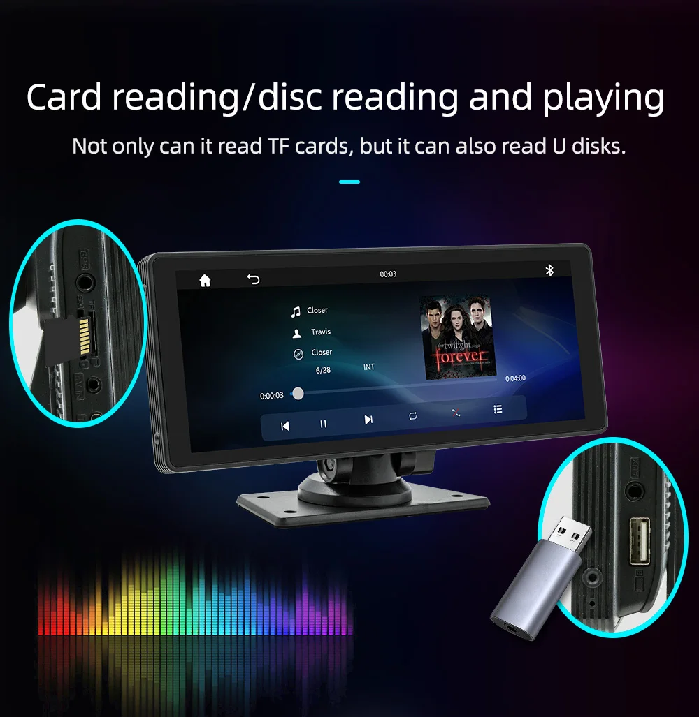 Carplay Screen 10 Inch For Universal Auto Smart Car Radio For Phone ...