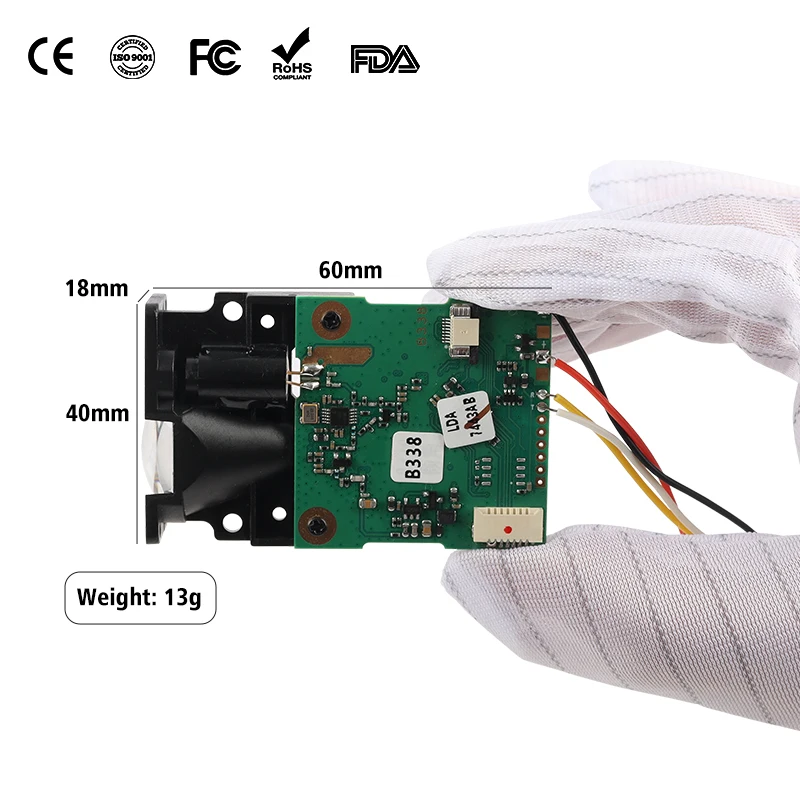 100m Long Range Distance Sensor Rs485 Industrial Long Range Distance ...