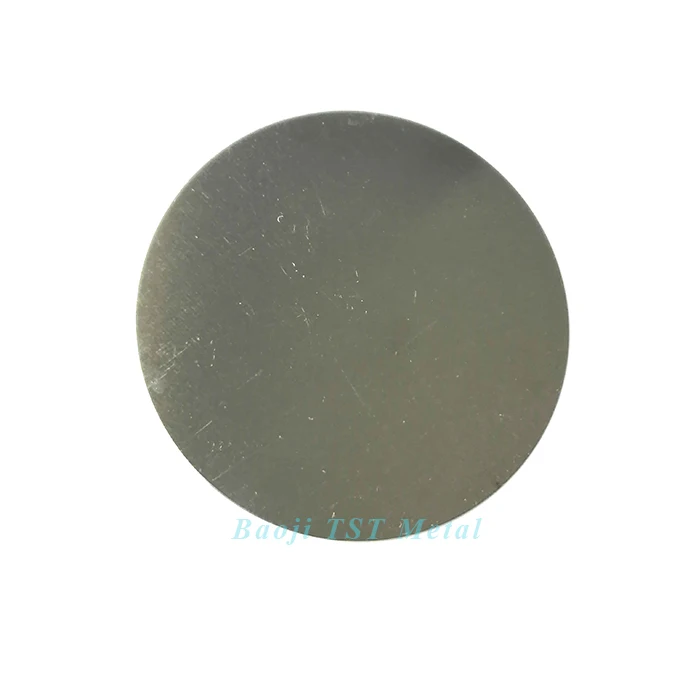 GR1 Pure Titanium Round Disks - High Quality & Smooth
