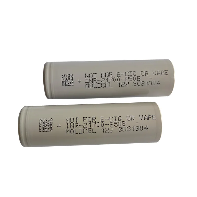 Molicel 21700 P50B - 5000mah Ultra-High Power Cell for Evs