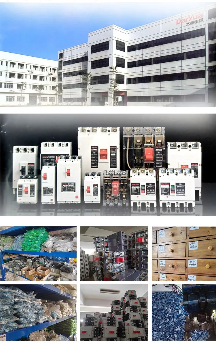 Mccb Dz15le-100/390 380v 40a 8kv 3 Poles Circuit Breakers Electrical ...
