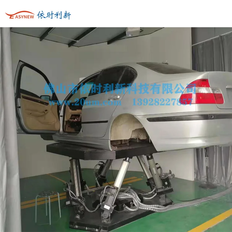 Racing Car Simulator Platform - 6 DOF Motion Game Experience