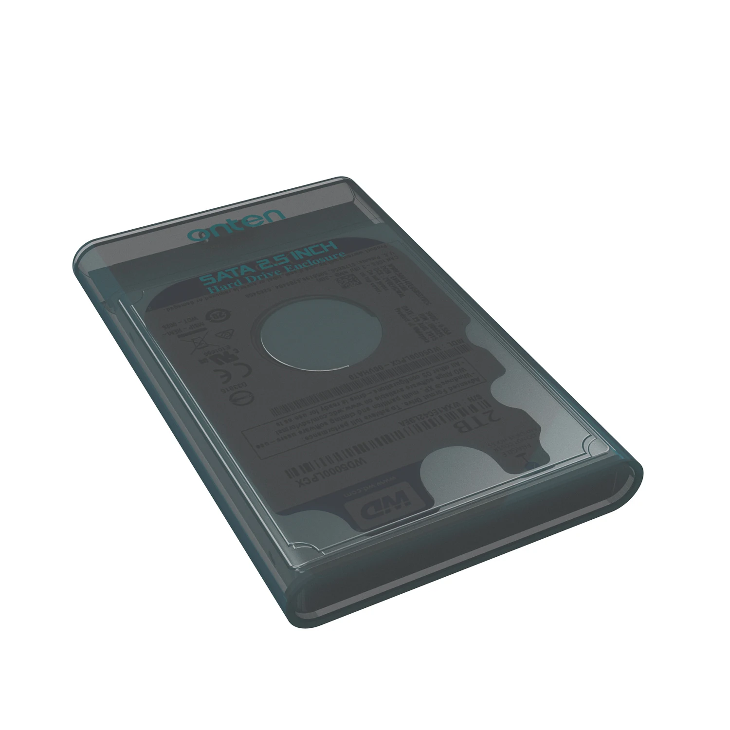 Hard Drive External HDD Enclosure 2.5 Inch USB 3.0 5Gbps SATA HD Box ...