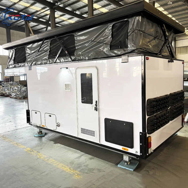 Customizable Large Size Flatbed Truck Campers Expedition Pop Pickup Rv ...