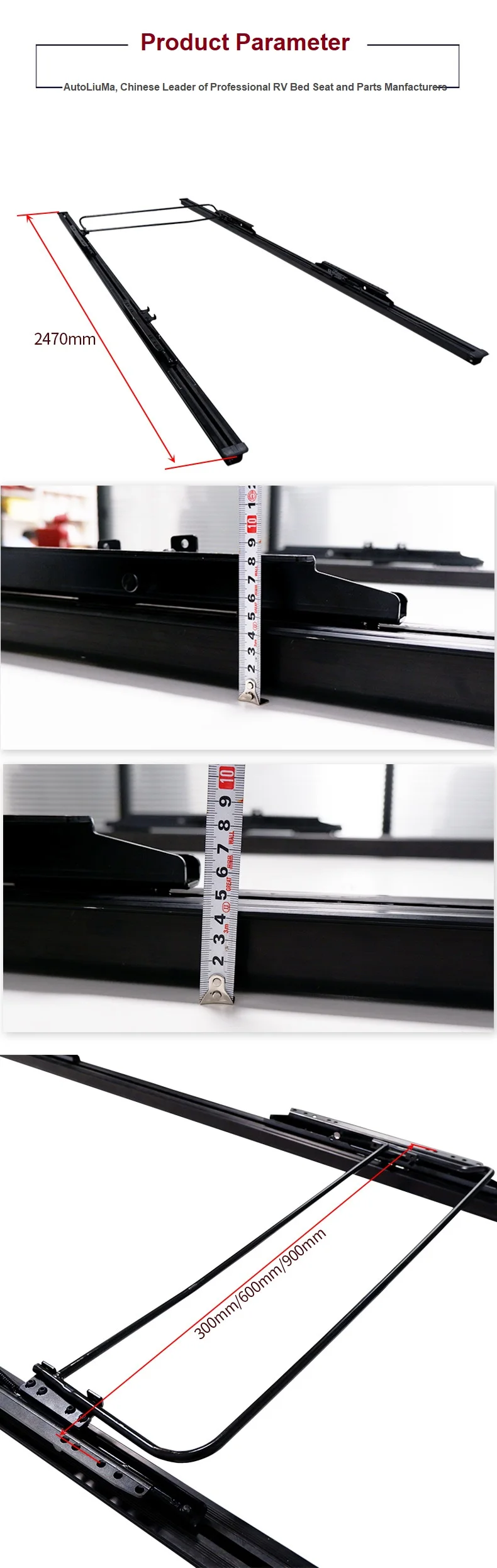 Autoliuma Car Seat Sliders - Adjustable & Universal Fit