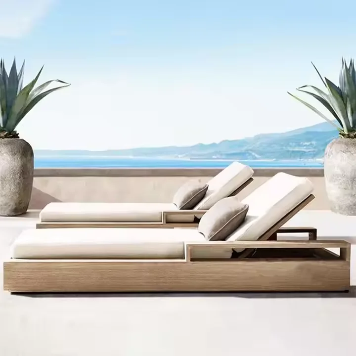 Modern Wooden Swimming Pool Resort Leisure Hotel Garden Teak Wood ...