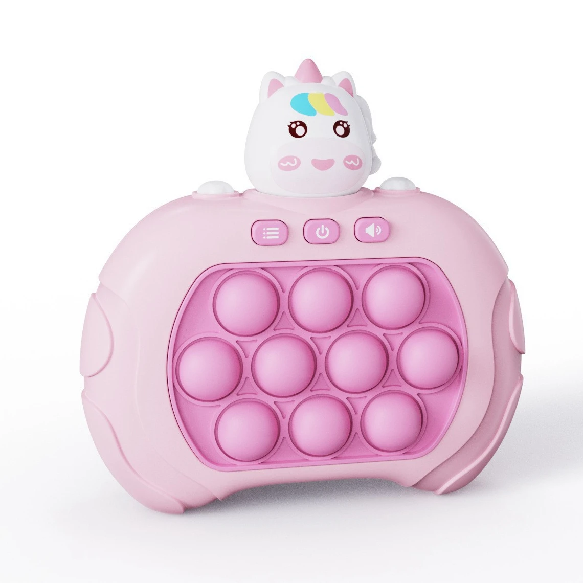 New Pops Quick Push It Game Electronic Light Up Bubble Fidget Toy,Fast ...