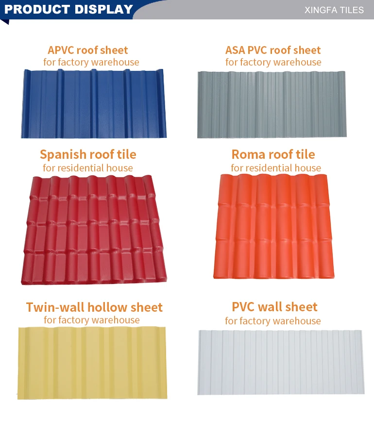 Fire Resistance End Of Main Ridge Tile - Buy End Of Main Ridge Tile,Pvc ...