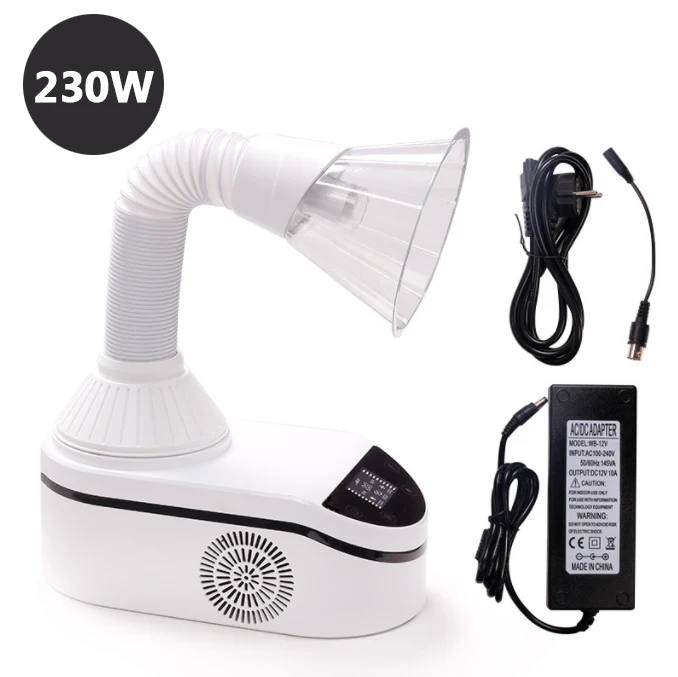 230w Large Powerful Nail Table Manicure Vacuum Cleaner Dust Collector ...