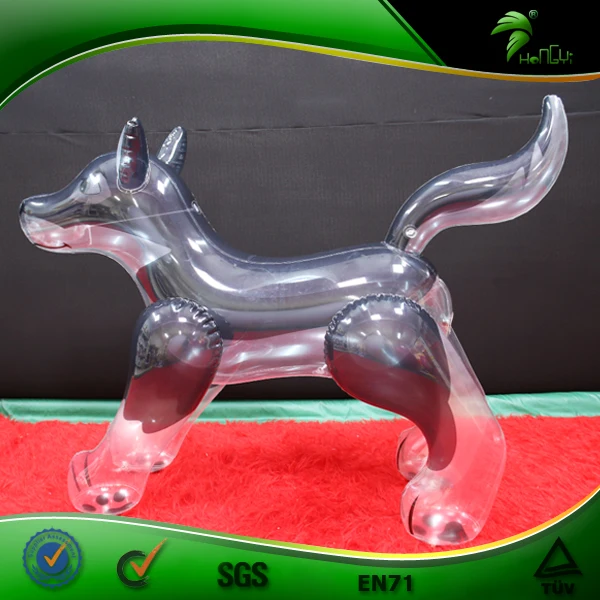 Custom Inflatable Transparent Wolf - Perfect for Events