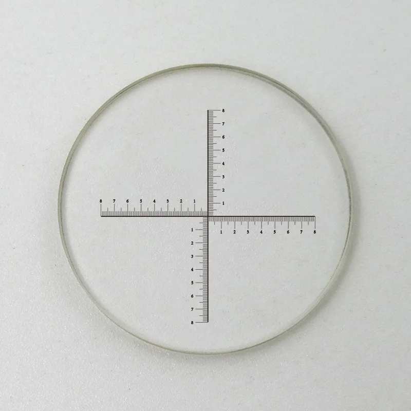 High Quality Custom K9 BK7 B270 BAK4 Graticule Reticle