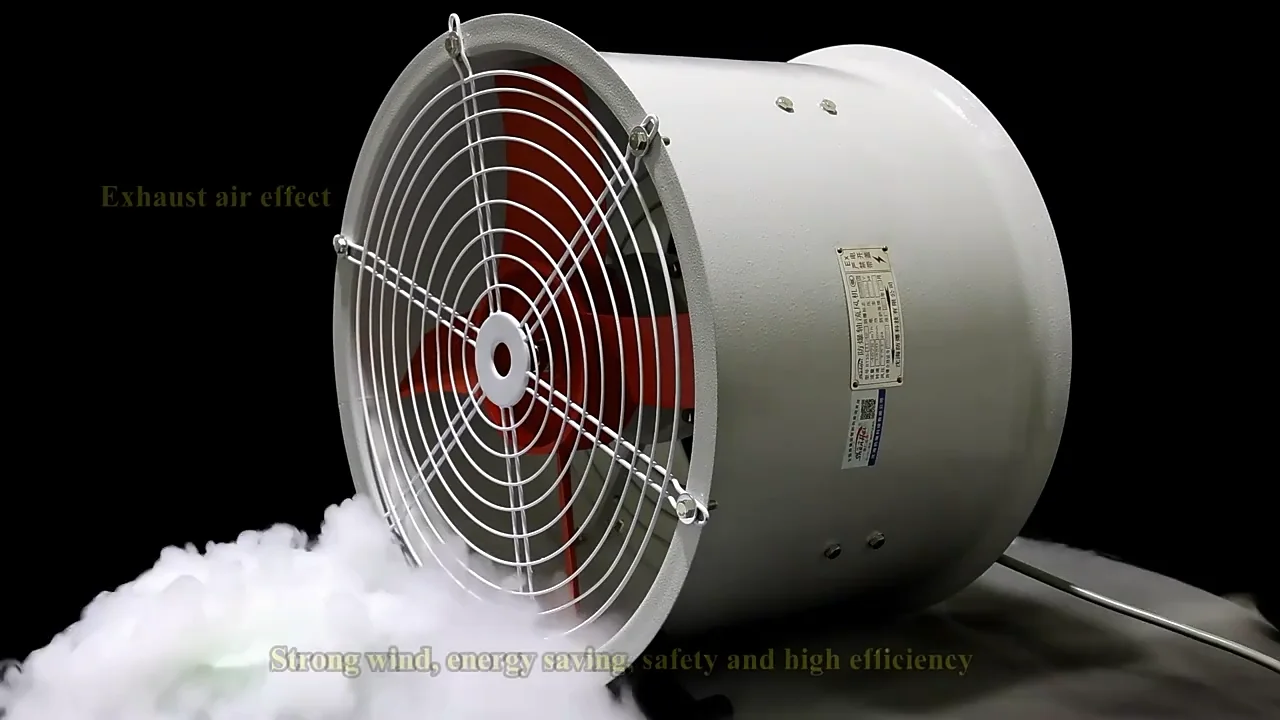 Portable Axial Exhaust Fan Explosion Proof Fans Blowers 220v 50hz For ...