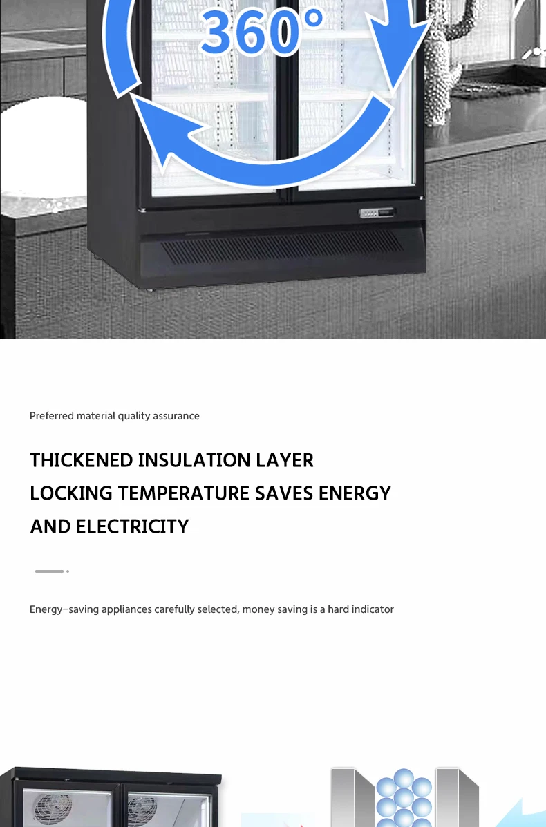 Supermarket Freezer - Stylish & Efficient Display Solution