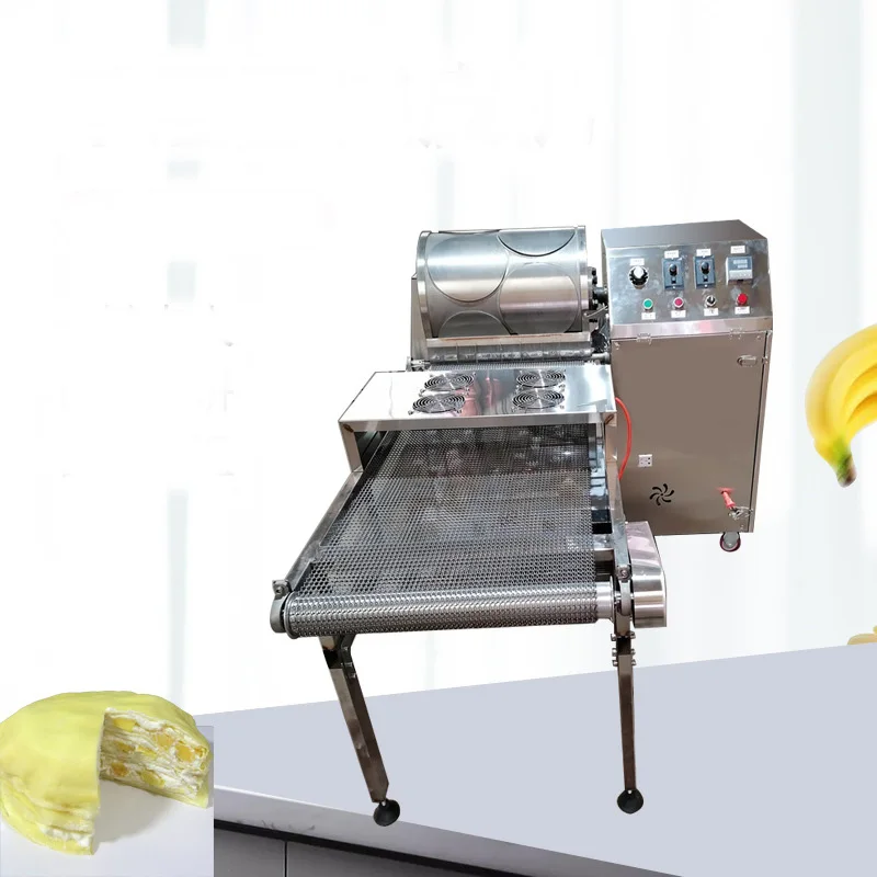 Rice Paper Making Machine Pancake Maker Machine Spring Roll Sheet ...