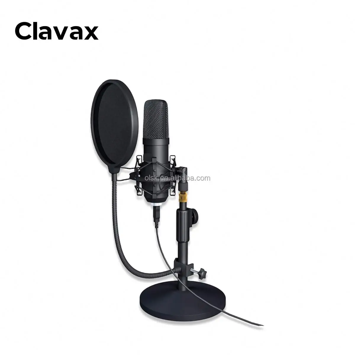 Clavax CLUSB- BM700 Computer Karaoke Microphone With Sound Card Set ...