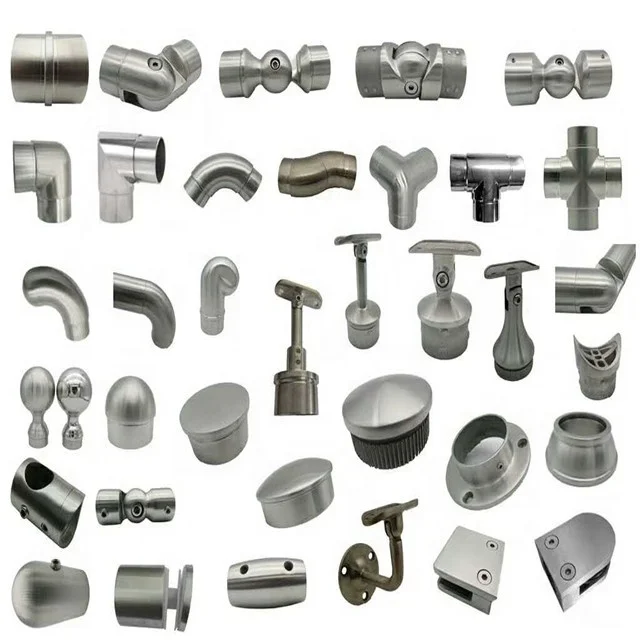 Stainless Steel Accessories Balustrades & Handrails Rail Balcony Grill ...