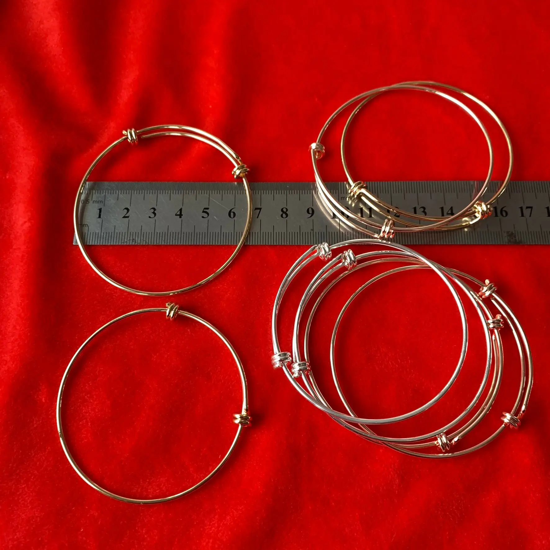 DIY Blank Stainless Steel Metal Bangles for Jewelry Making