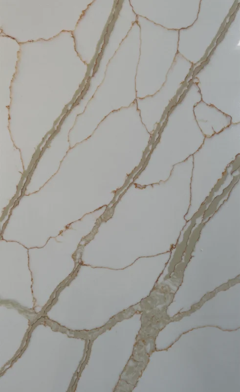 Italian Big Polished Counter Top Thick Artificial Quartz