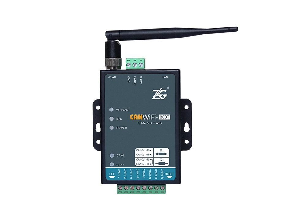 ZLG CANWIFI-200T - Efficient Wifi to CAN Adapter for Charging Piles