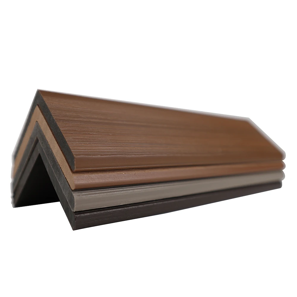 2022 WPC Co-extrusion Wall Cover L Shape Decking and Cladding Panels ...