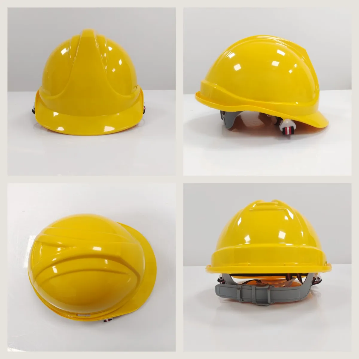 Red Sound Delta Plus Safety Helmet Type 1 Class E Construction Safety ...
