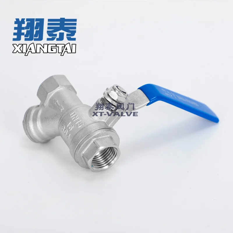 304 316 Stainless Steel Filter Ball Valve Y-type Valve Manual Off/on ...