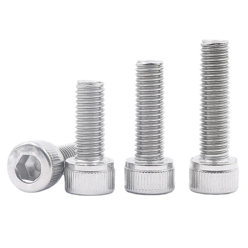 304 Stainless Steel Fastener Hexagon Socket Bolt M3 M4 M5 M6 M8 ...