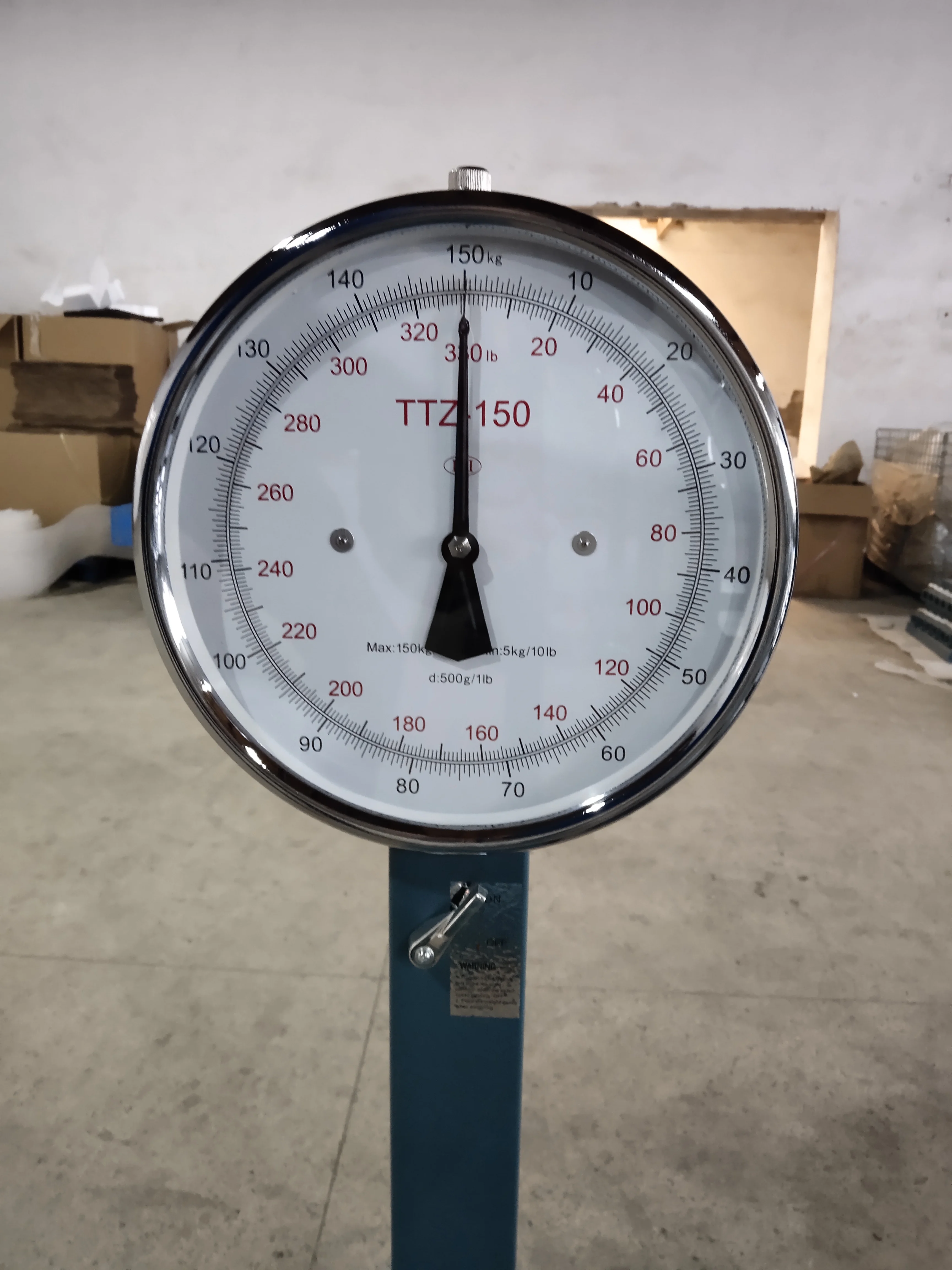Gromy TTZ-200/300/500 500kg Industrial Platform Steel Scale 0.1g ...