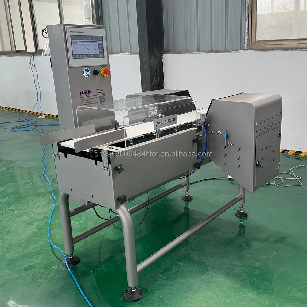 50kg Bag/case/box/carton Package Checkweigher with Pusher Rejector