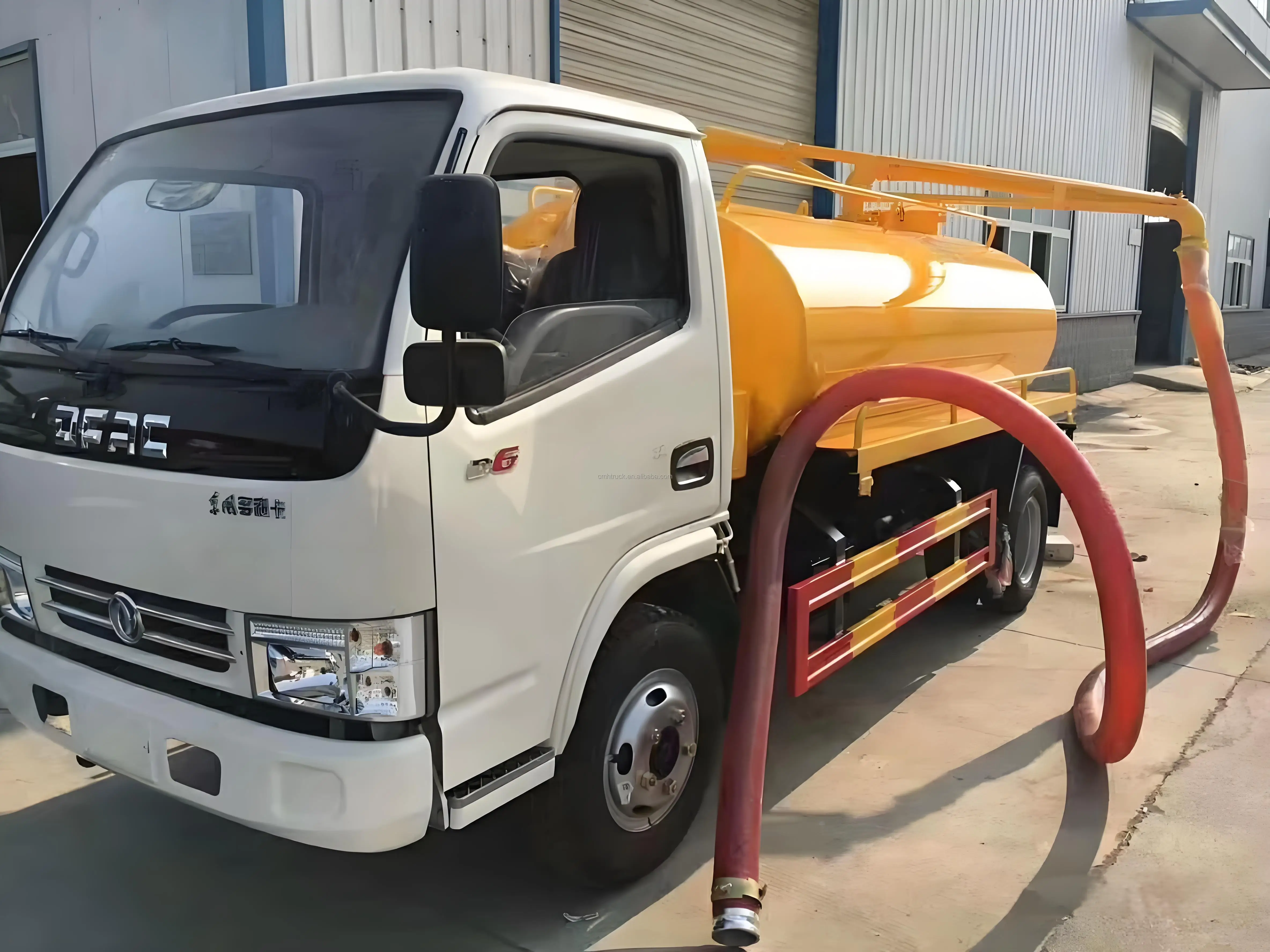 Combination Vacuum Jetting Tank Truck for Sewage Drainage Tank Semi ...