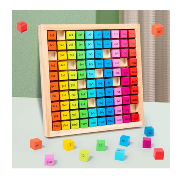 Montessori Preschool Educational Children Mathematics Learning Puzzles ...