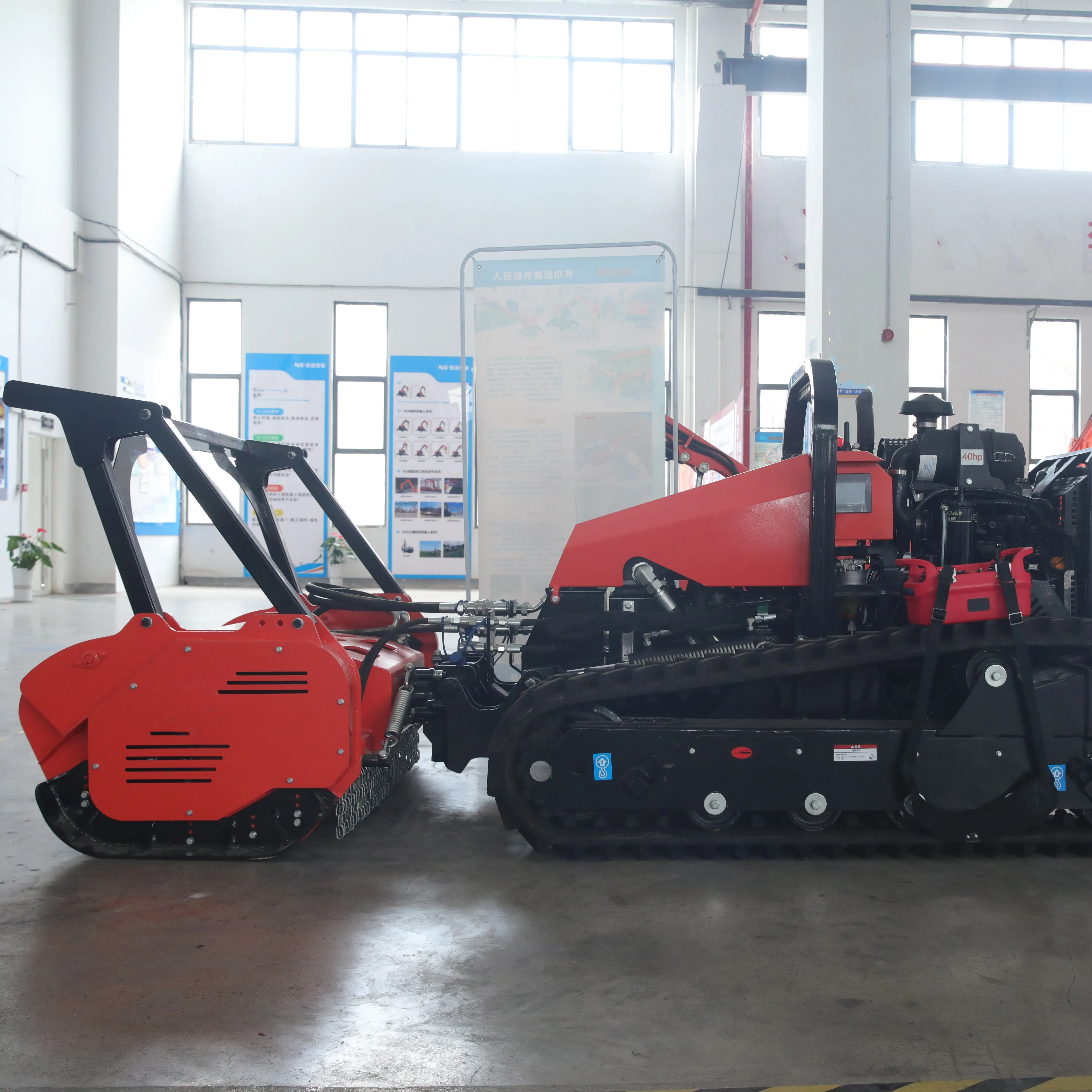 Fully Automatic Diesel Drive Robotic Lawn Mower Mowing Robot for ...