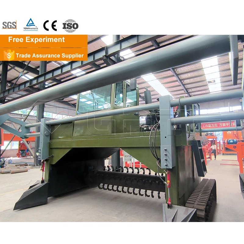 GATE Wine Lees Compost Rotary Dryer Autonomous Decomposer Turner ...