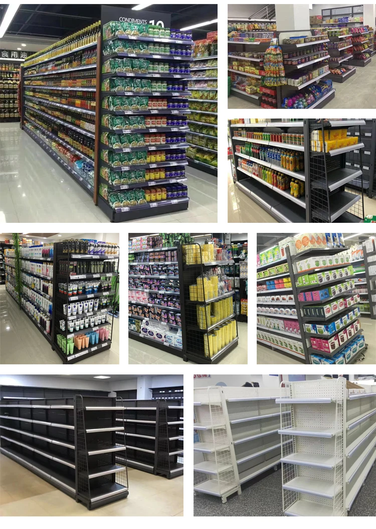 New Design Shelving Steel Shelves Supermarket Rack With Low Price - Buy Supermarket Shelving ...