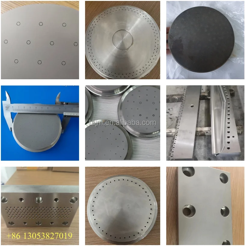 Ss Solid&hollow Fiber Yarn Extrusion Making Spinneret - Buy Hollow ...