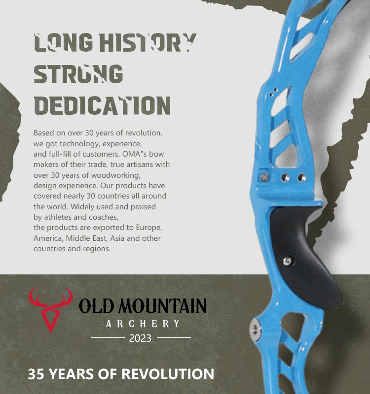 25" Red Aluminium Archery Recurve Bows for Competition