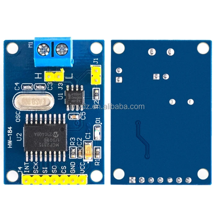 MCP2515 CAN Bus Module with TJA1050 Receiver SPI Module Development ...
